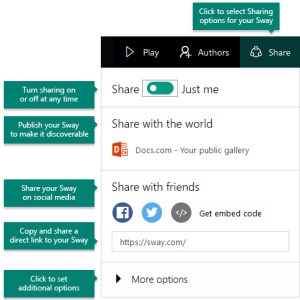 Making the World more Accessible with Sway